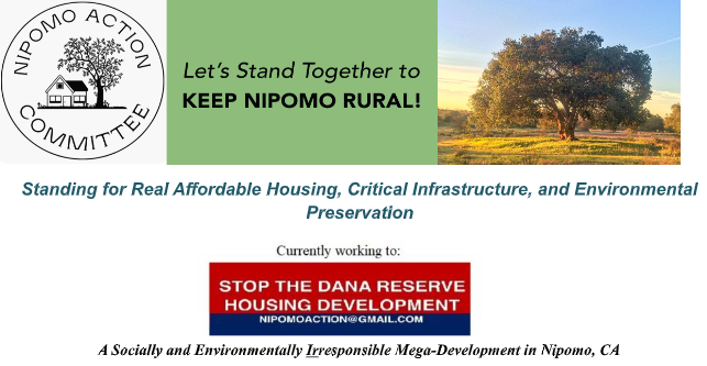 County Lawsuit Settlement - Nipomo Action Committee